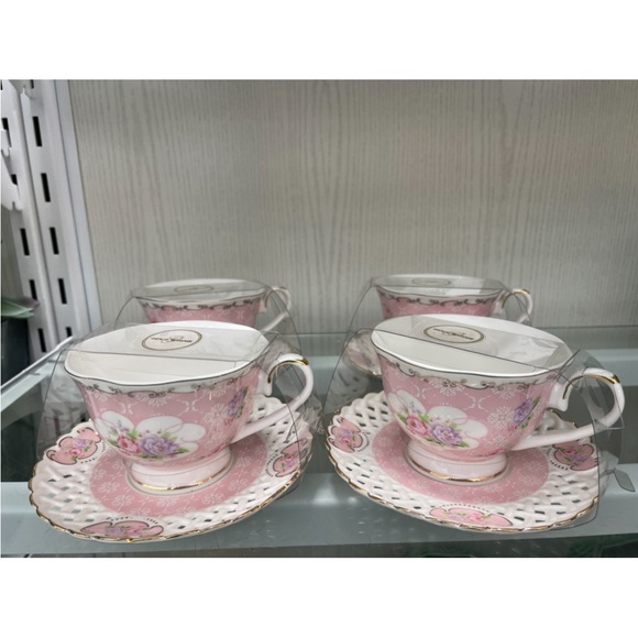 Grace Teaware | Dining | Nw Grace Teaware Shabby Chic Style Pink Roses ...